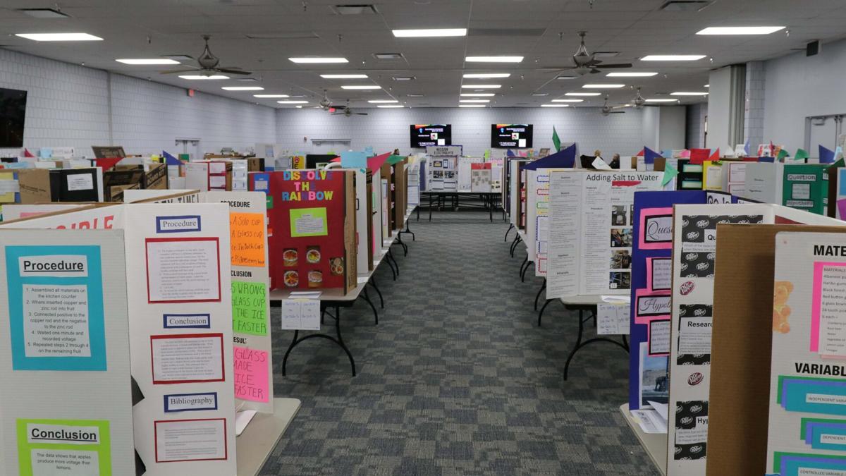 This week's STEM Fair has some 400 entries