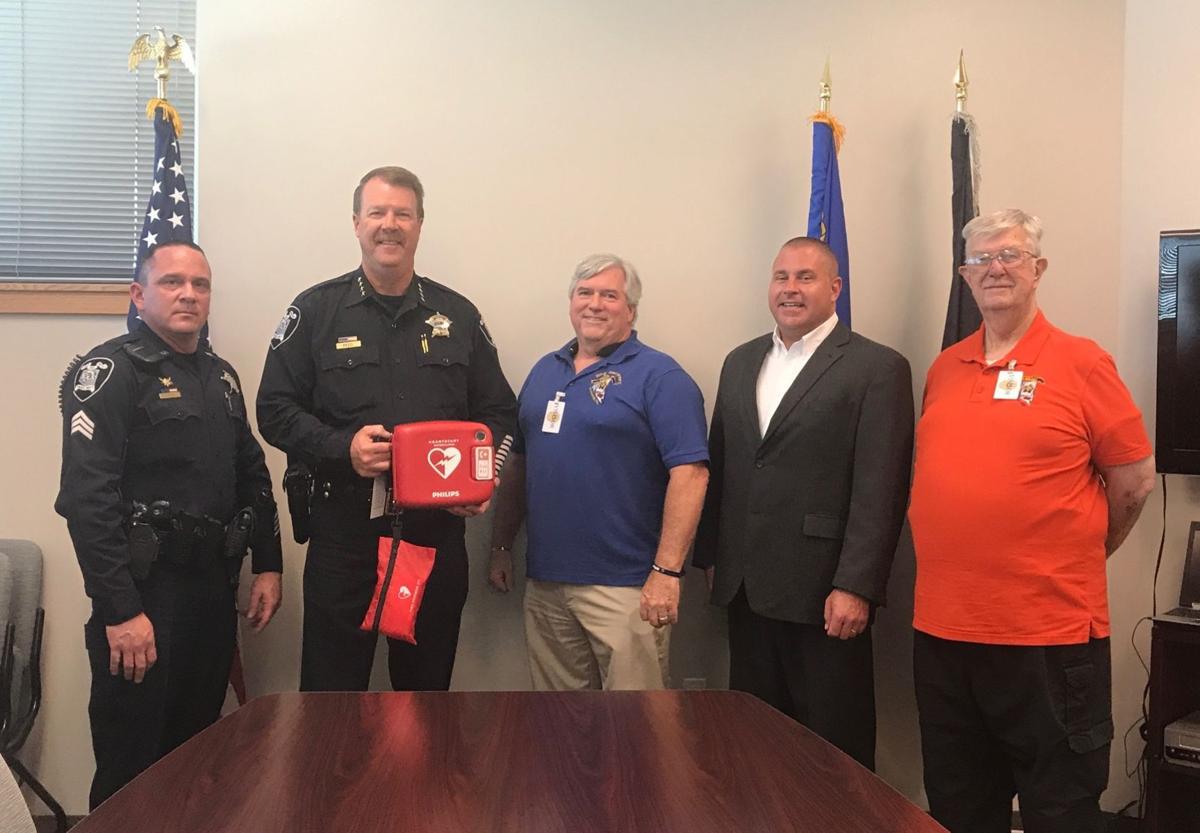 Police department receives defibrillators