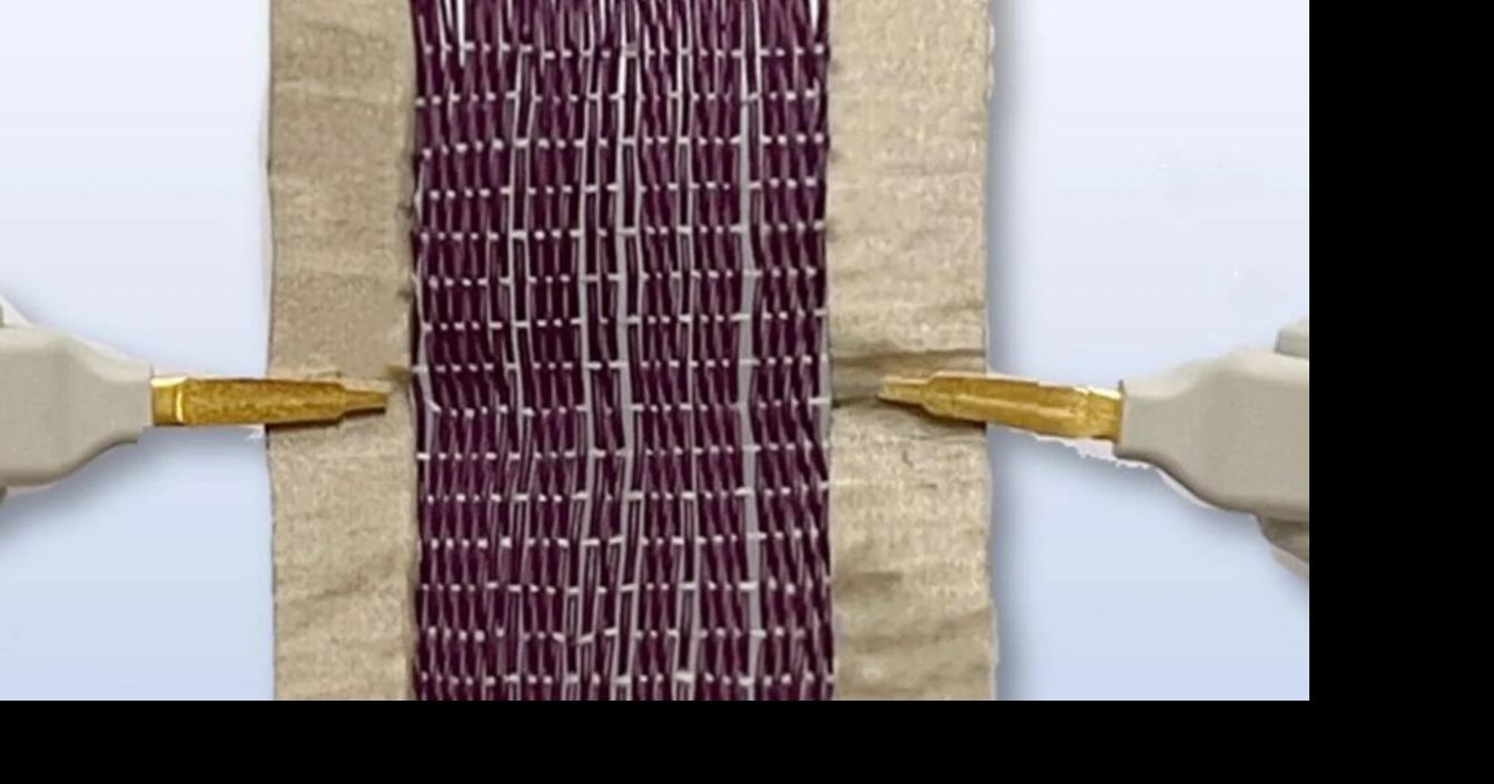 Hanington: Smart fabric makes electricity