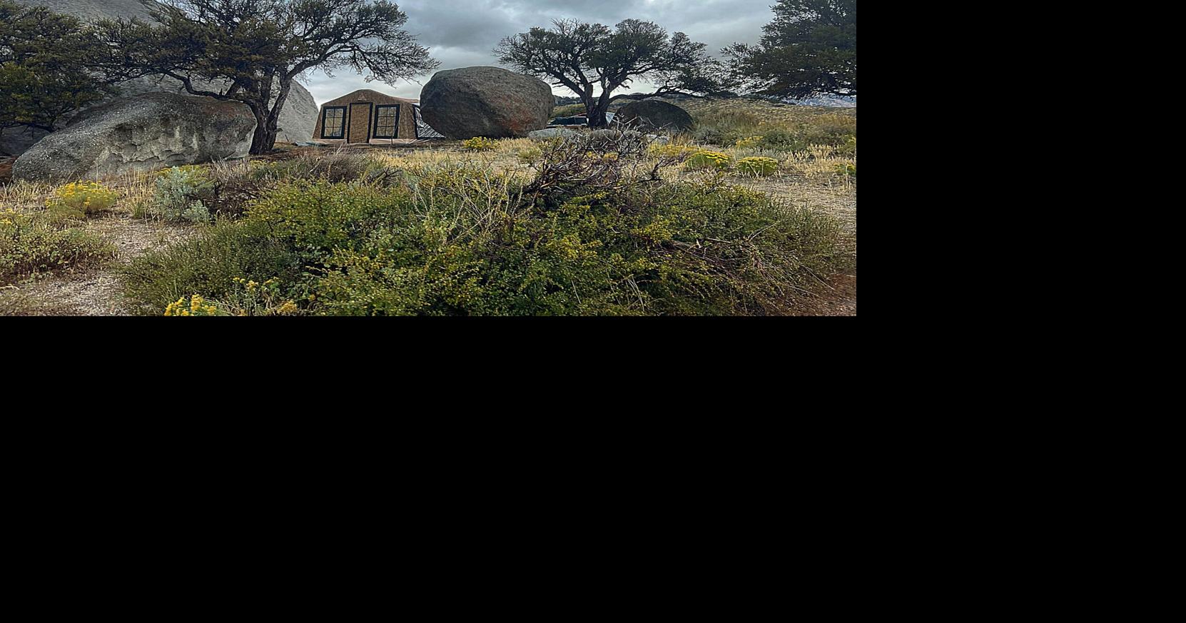 Harrison Pass campsite - 2