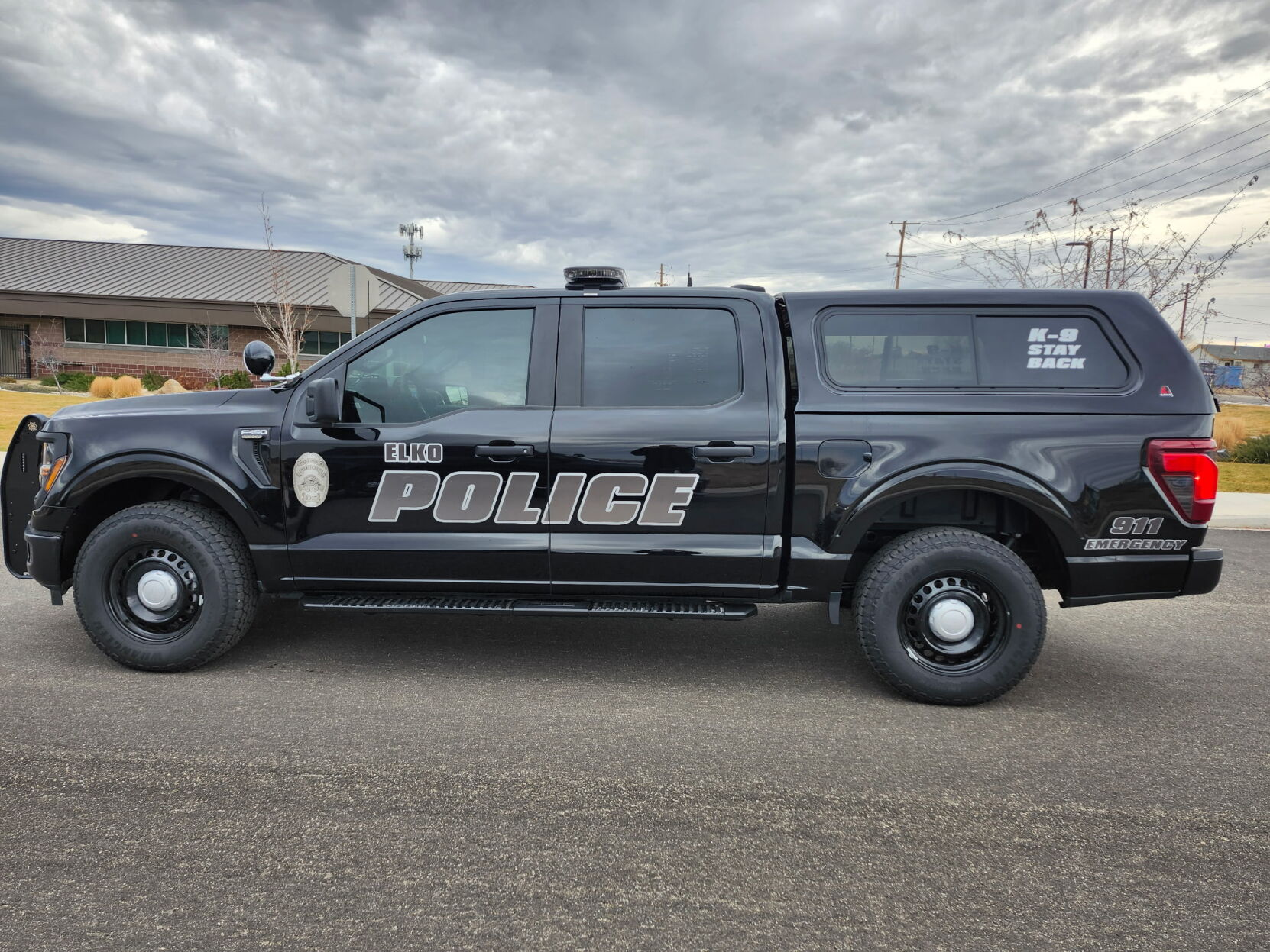 Elko police replaces black-and-white SUVs with black pickups
