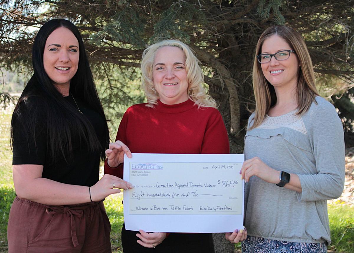 CADV receives donation from Women in Business