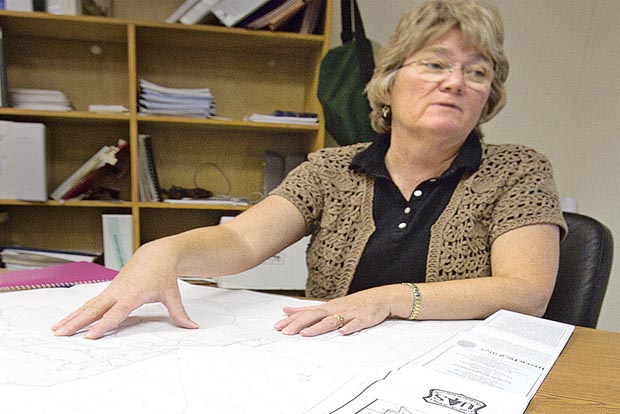 Forest travel, by the map