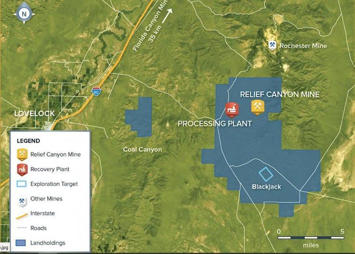 Relief Canyon to pour gold by year’s end