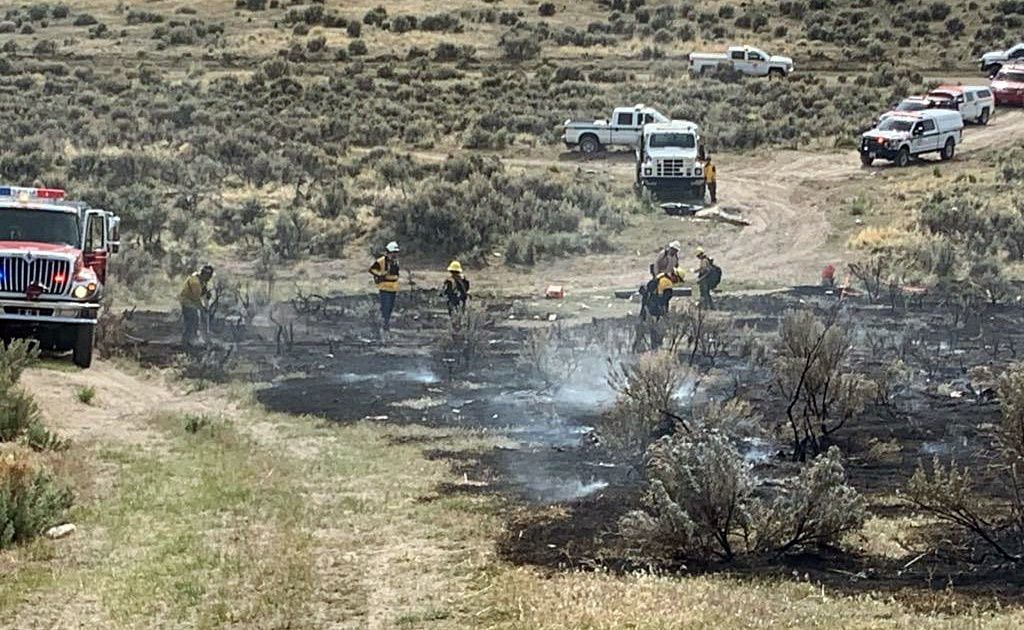 Two fires near Elko in past two days | Local | elkodaily.com