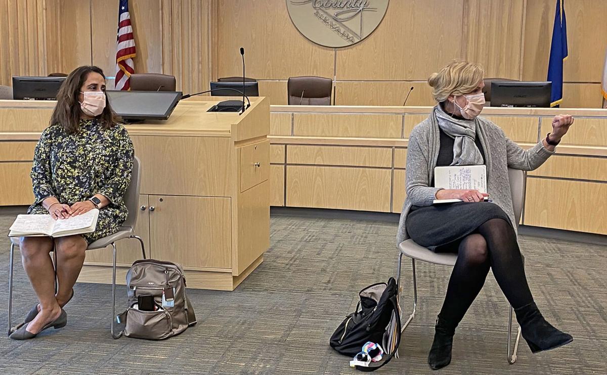 Dr. Birx meets with local leaders