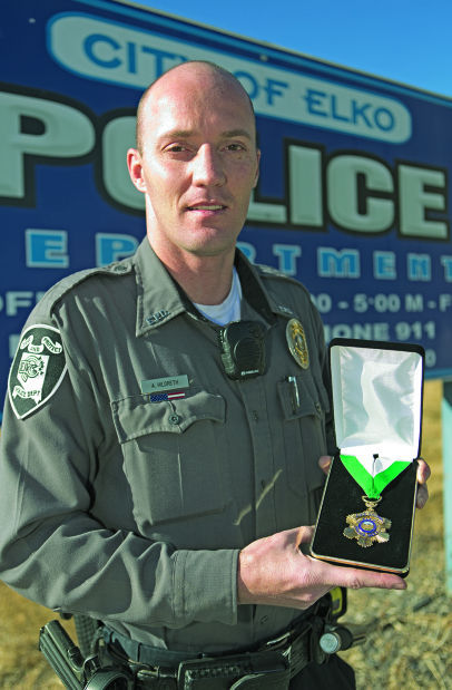 Three Elkins Police Department Officers Honored For