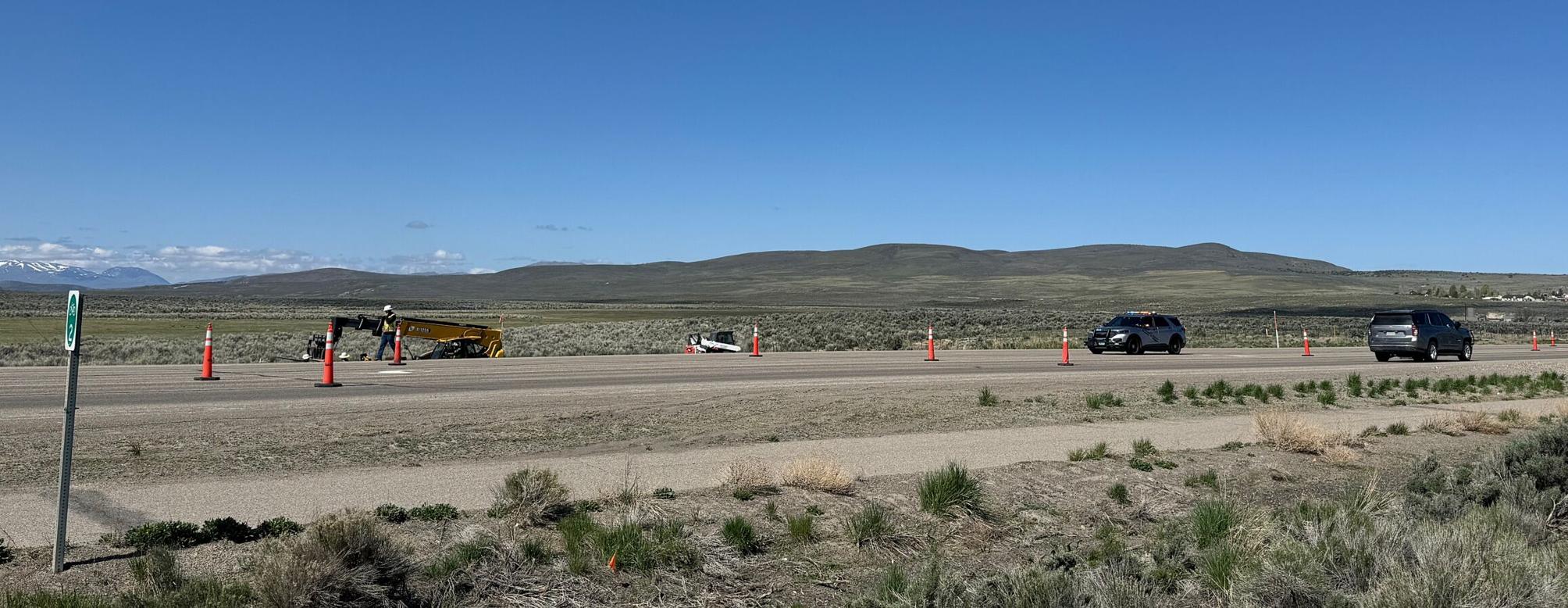 Spring Creek roundabout under construction