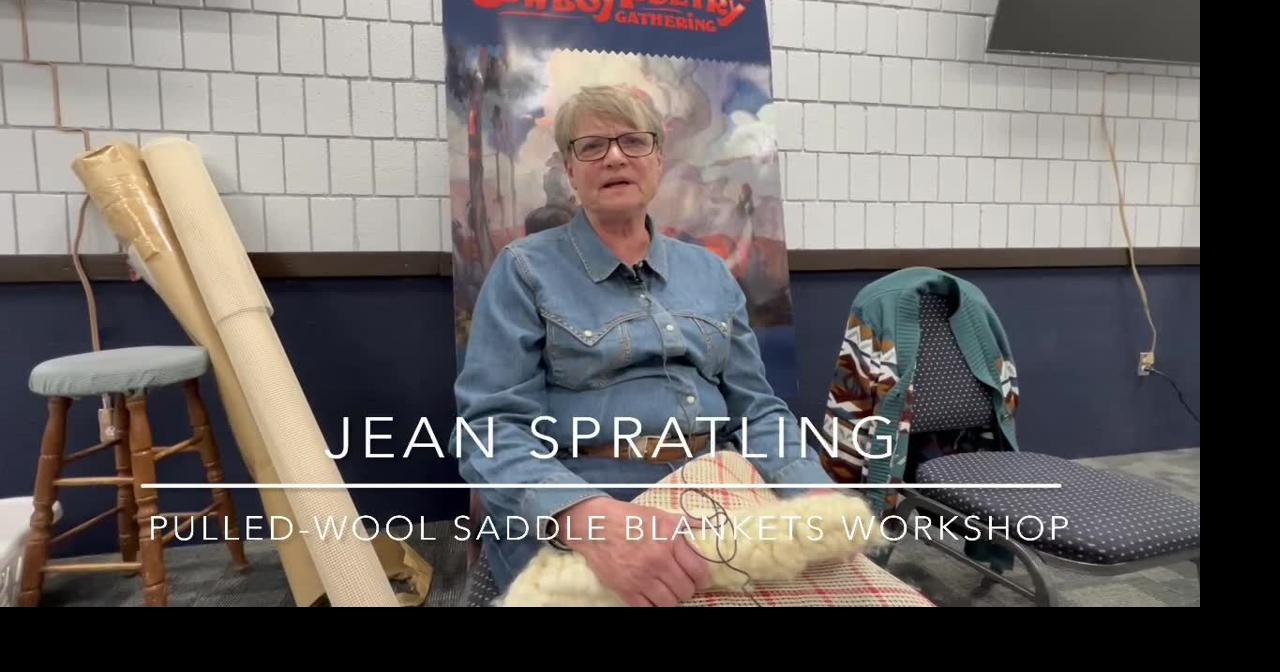 Pulled-Wool Saddle Blanket Workshop with Jean Spratling