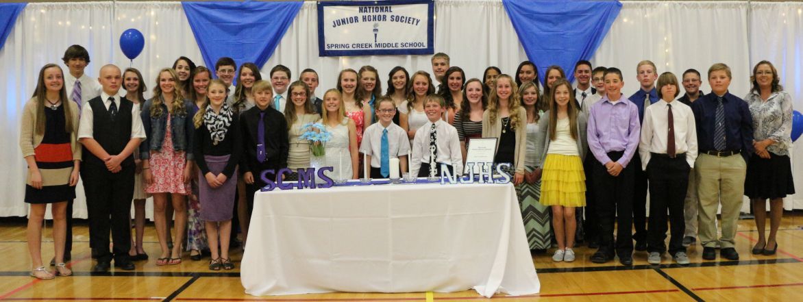 SCMS welcomes record number to honor society