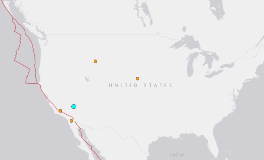 4.6 earthquake shakes California-Nevada state line