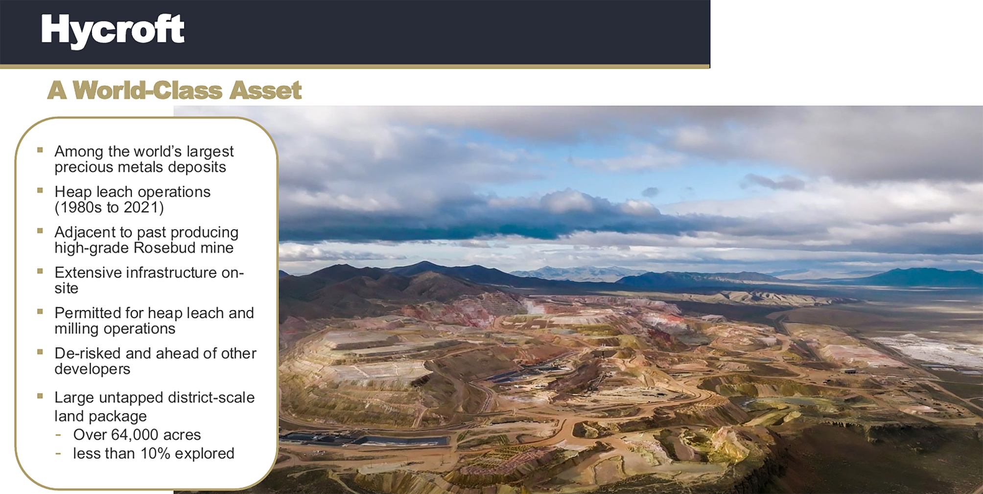 Hycroft Mining looks at options for mine restart