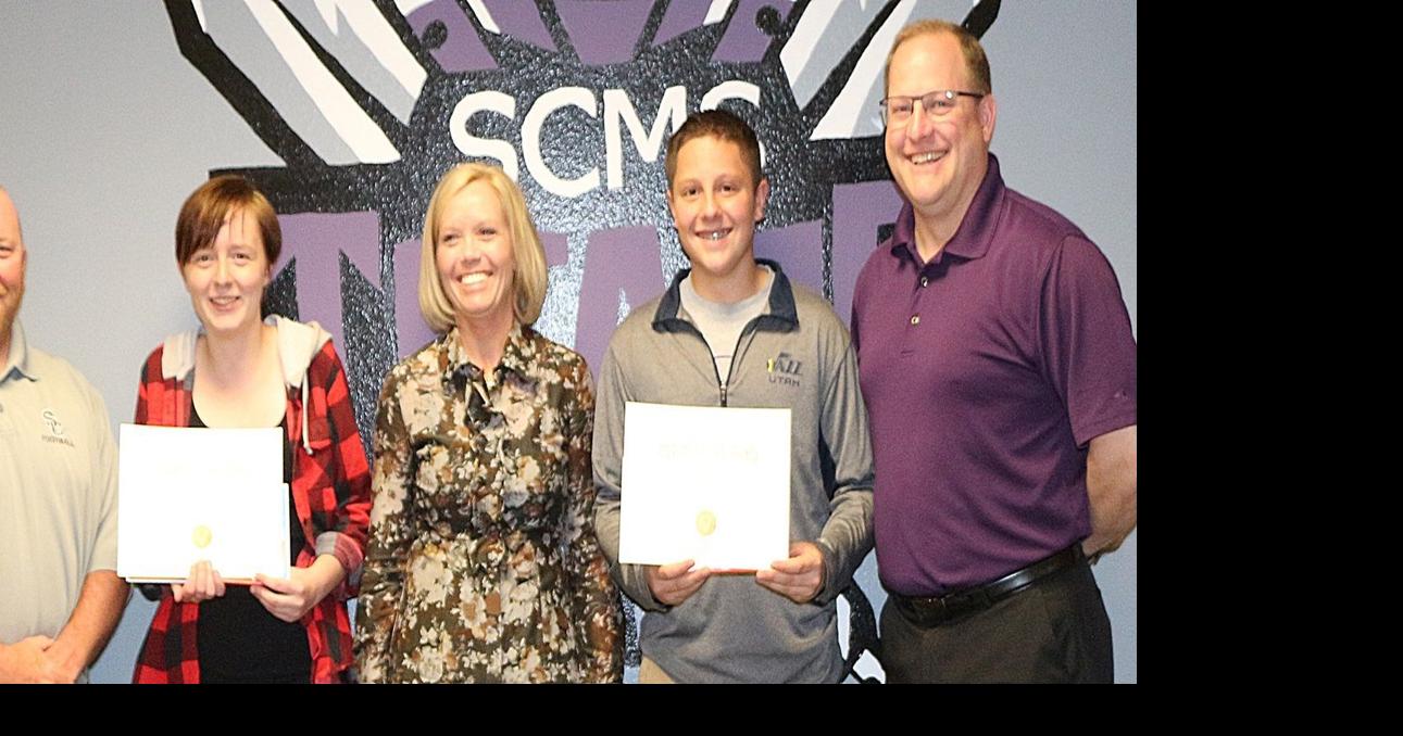 Spring Creek Middle School April students of the month