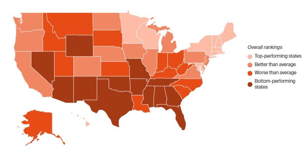 Nevada ranks low in women’s health, reproductive care