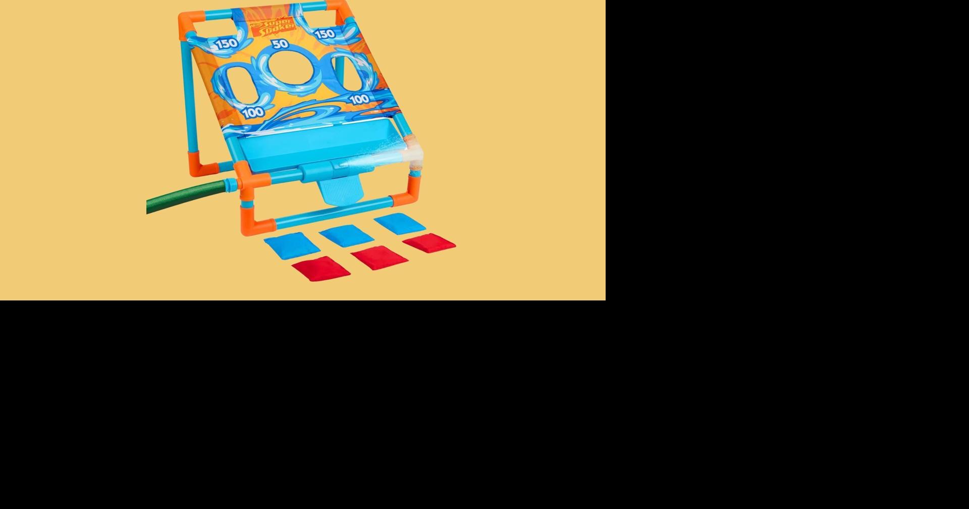 9. NERF Super Soaker Toss ‘N Splash Cornhole Set