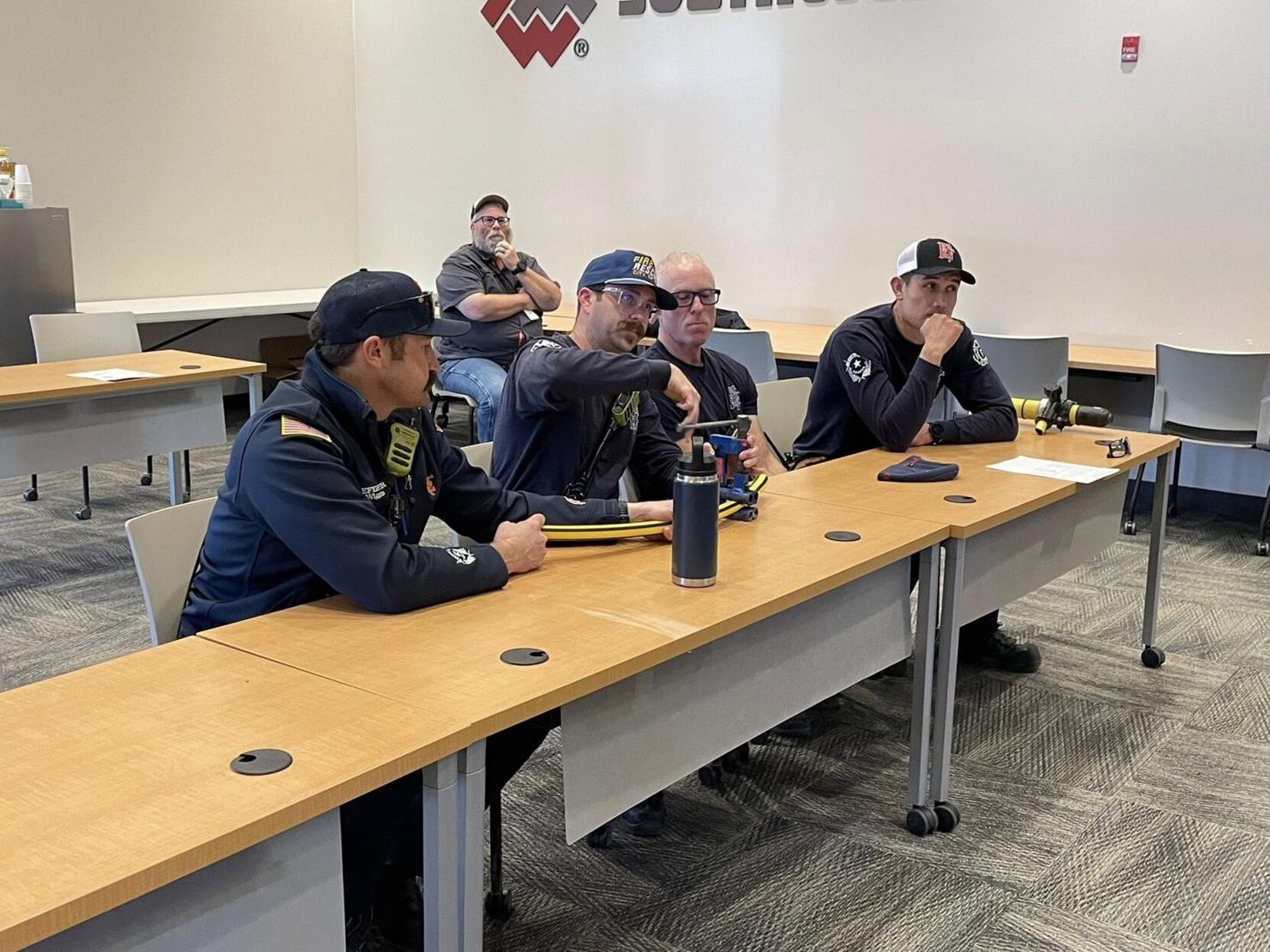 Elko Fire Department trains for gas fires with Southwest Gas