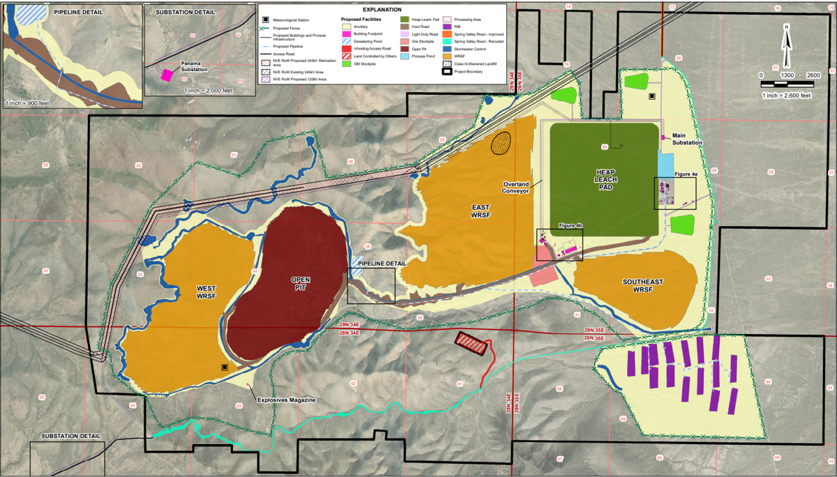 BLM accepting public comments on proposed Spring Valley mine
