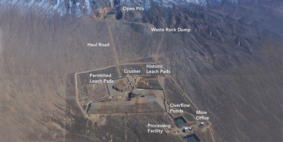 Pershing Gold may begin producing at Relief Canyon