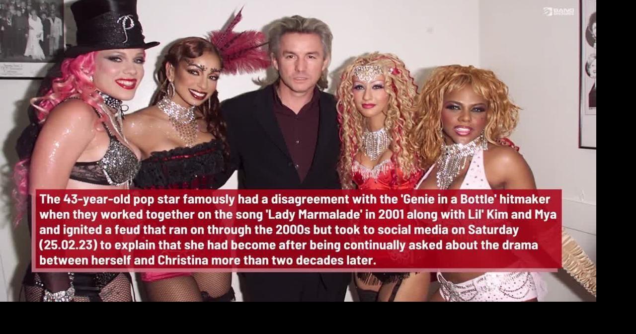 Pink says her feud with Christina Aguilera 'has been resolved'