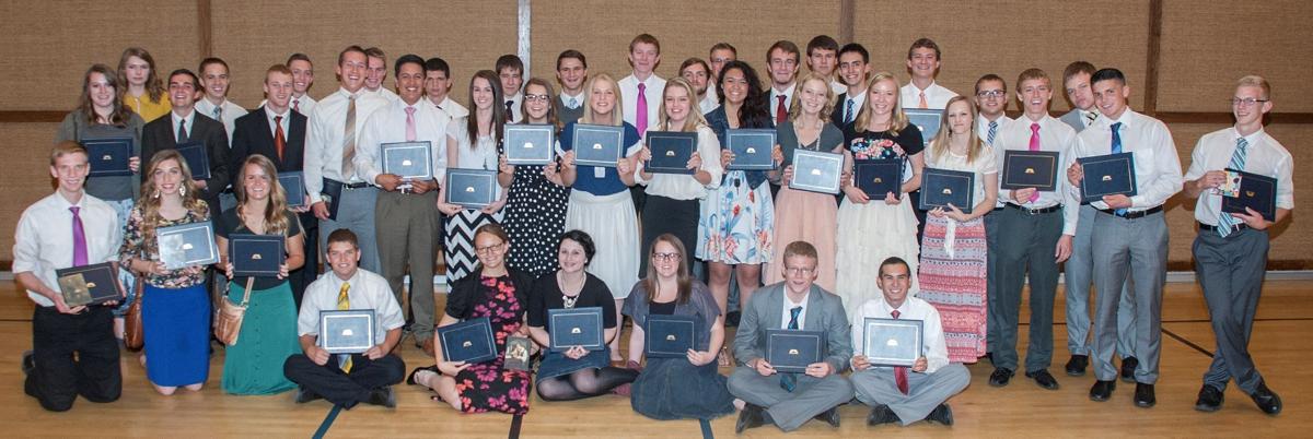 Seminary graduates and institute students recognized