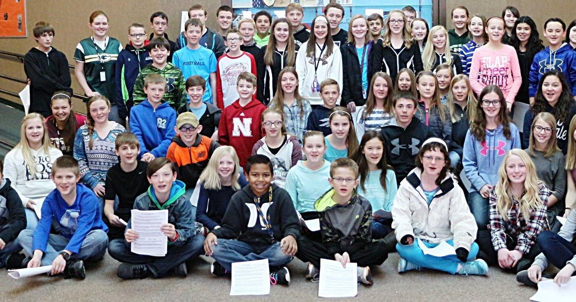 Spring Creek Middle School science fair