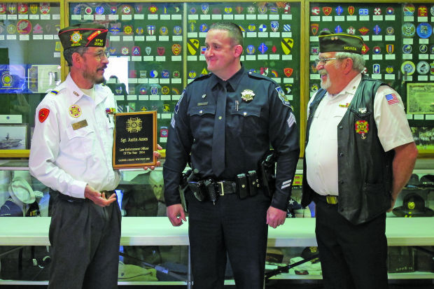 VFW honors two officers for outstanding work