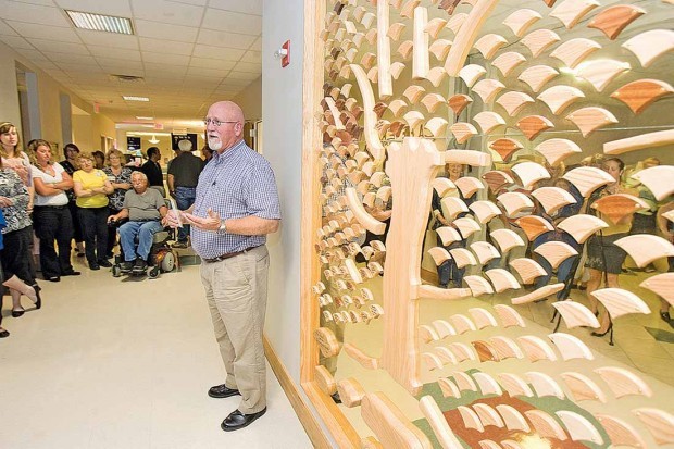 Blessings at the hospital’s Trees of Life