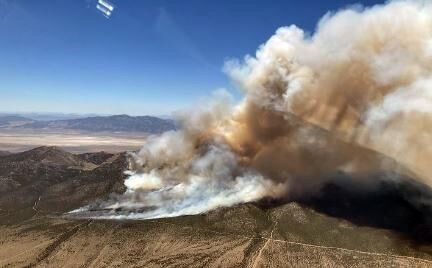New fire south of Elko County