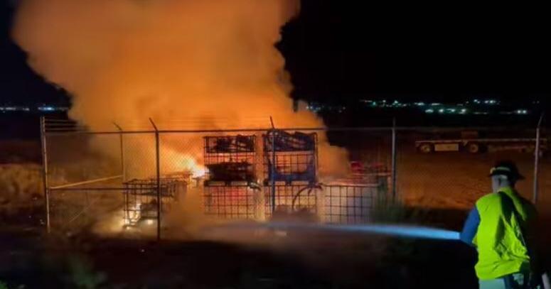 Fire on Last Chance Road