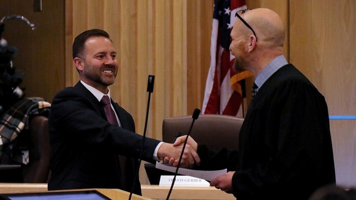 New commissioner, school and ECVA board members sworn in