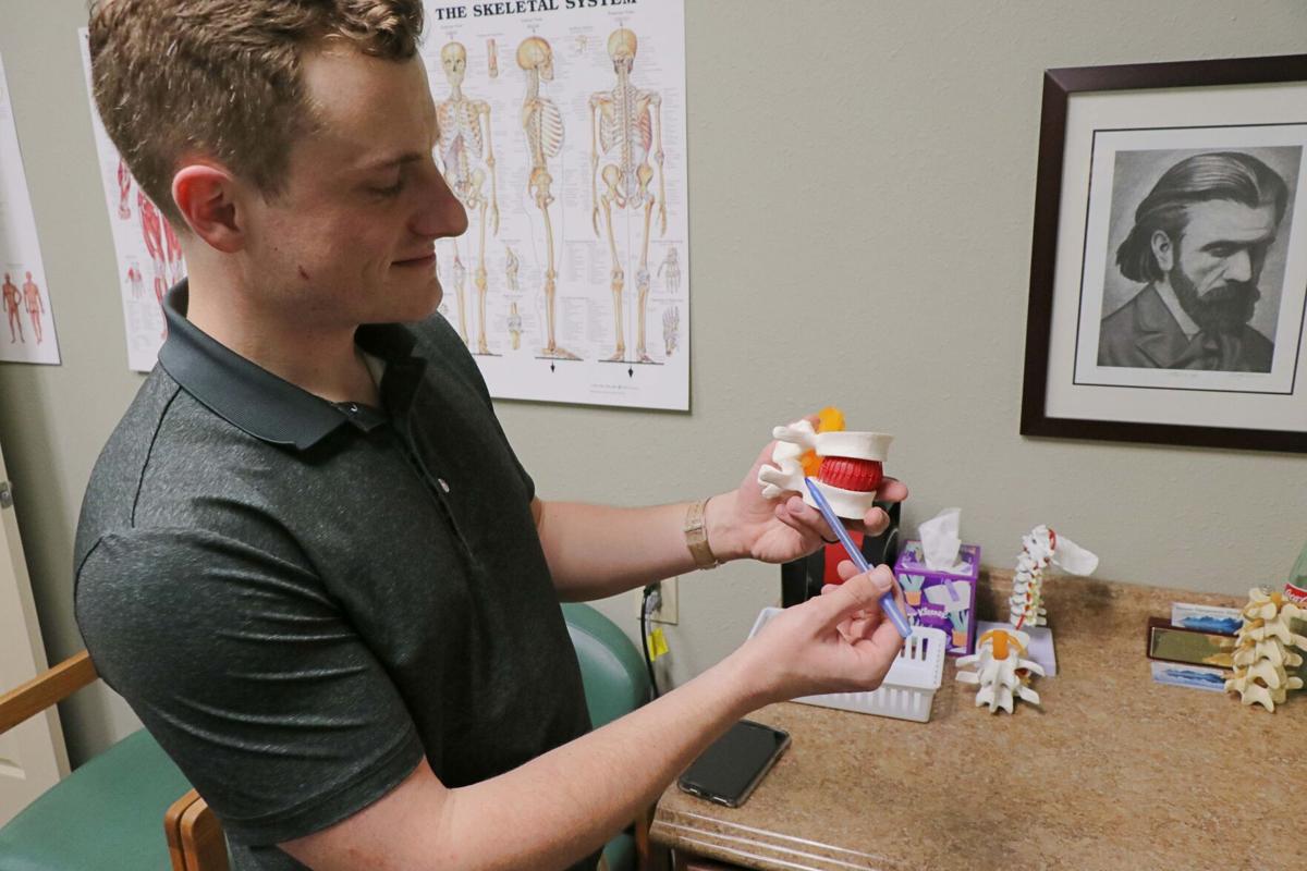 Tucker Elsner returns to his roots as chiropractor