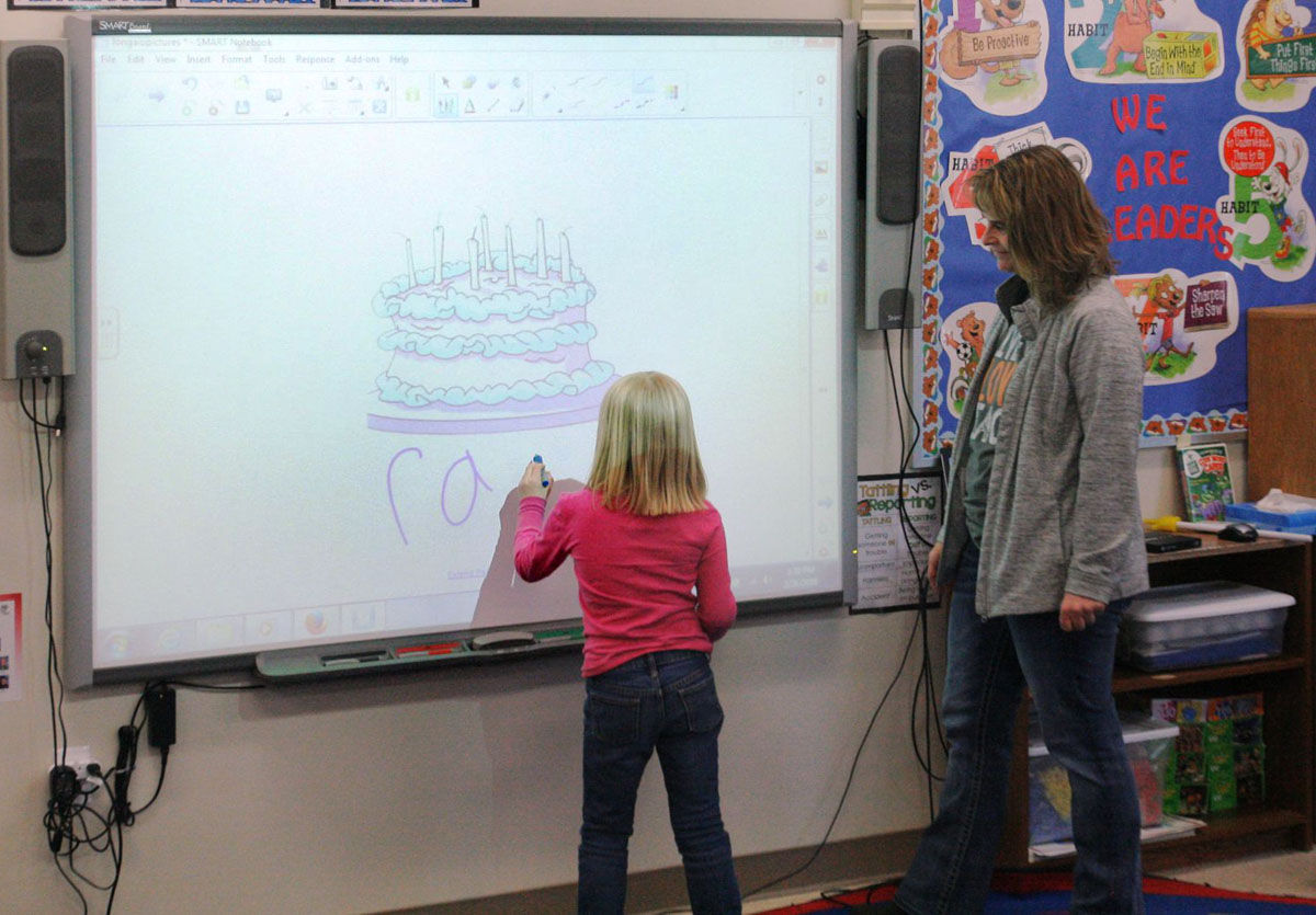 Smartboards show signs of aging