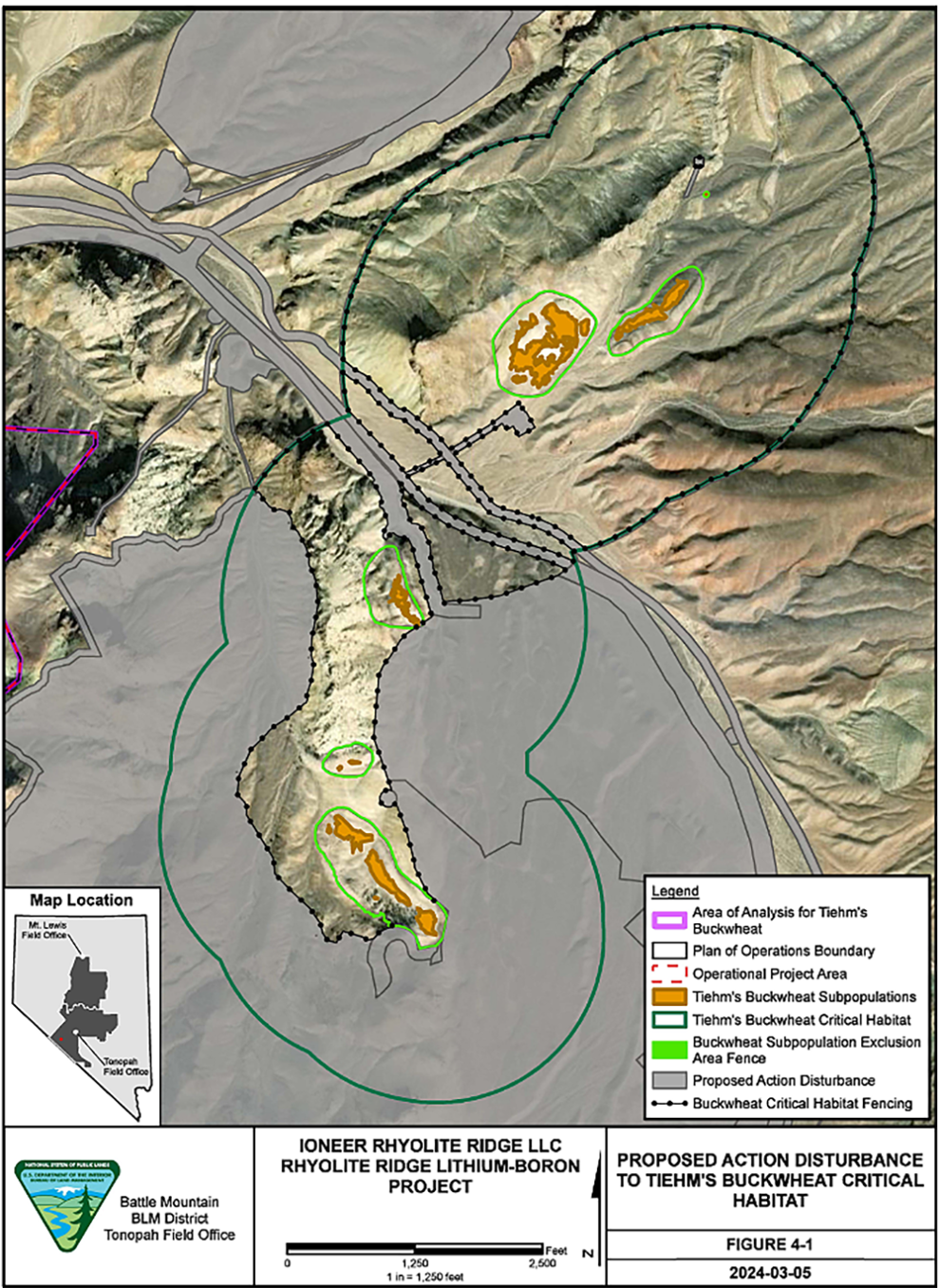 BLM taking comments on Rhyolite Ridge lithium-boron project