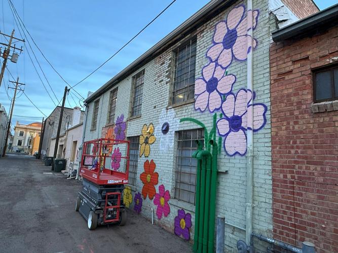 Artists paint murals on buildings across Elko