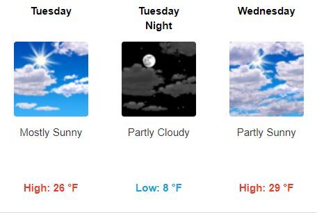 Break in snow for Elko area