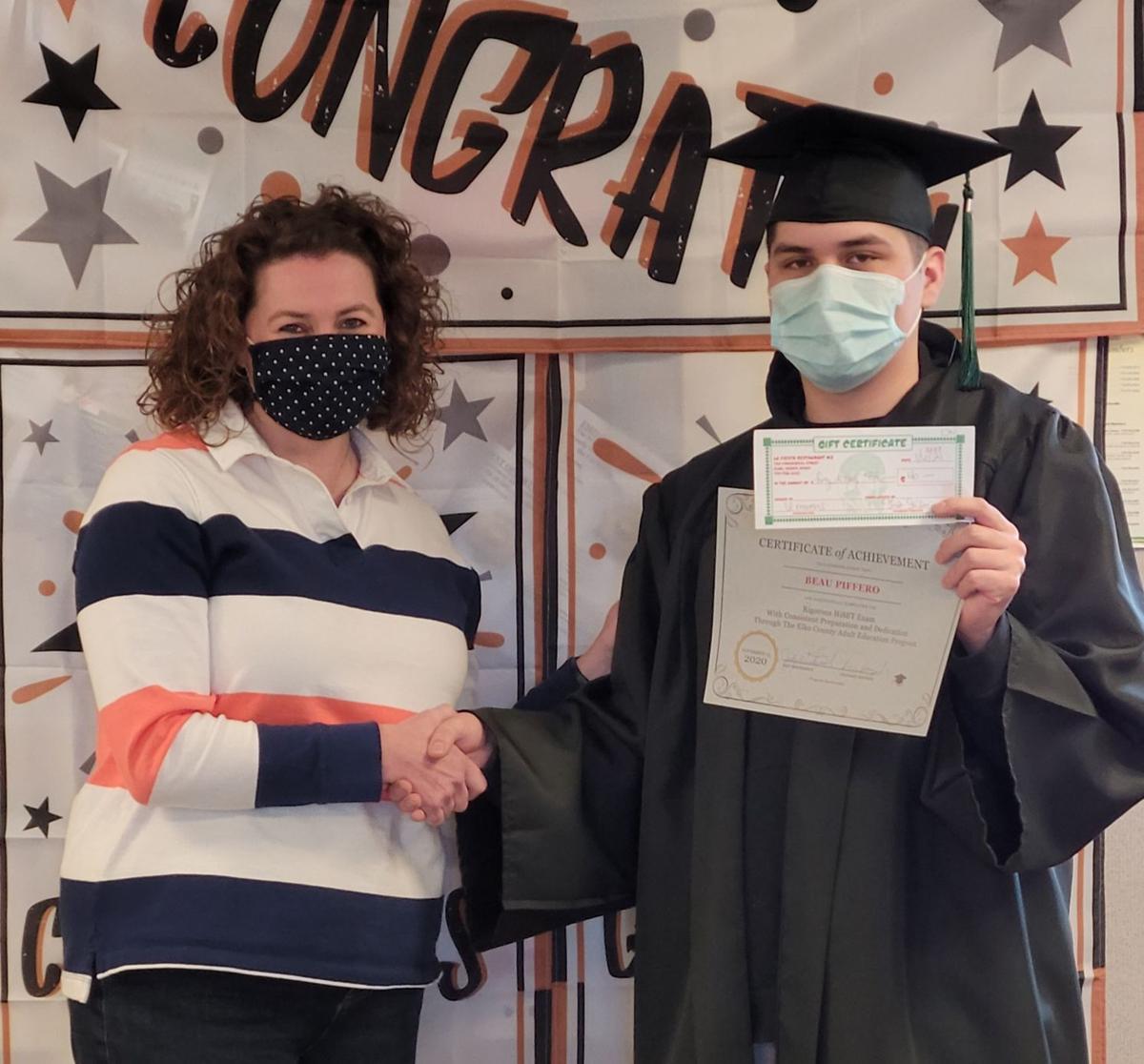 Adult High School Program congratulates Beau Piffero