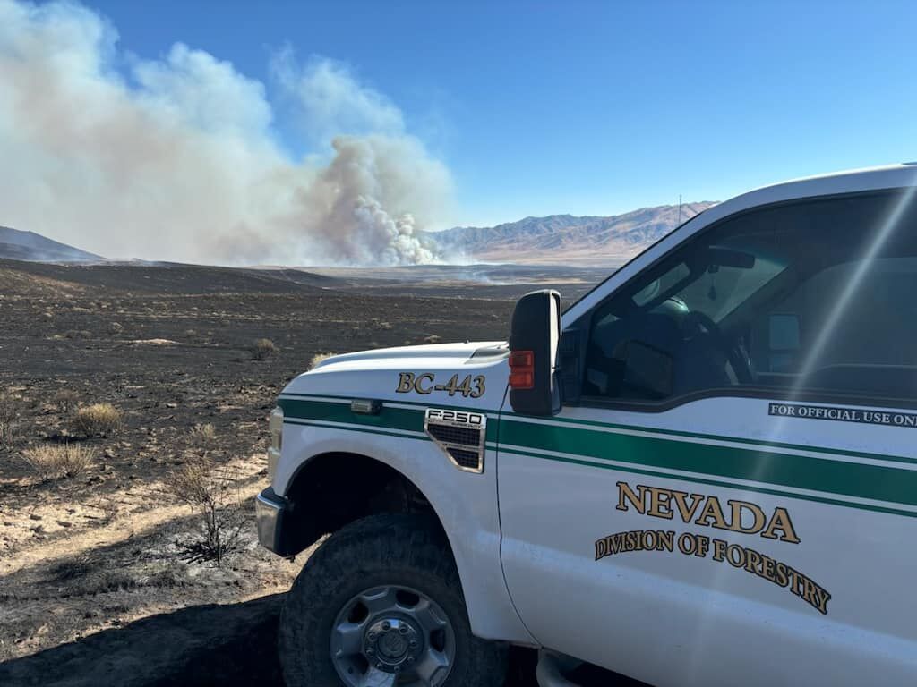 Wildfires burn in areas south, west of Elko County; biggest is 17,000 acres