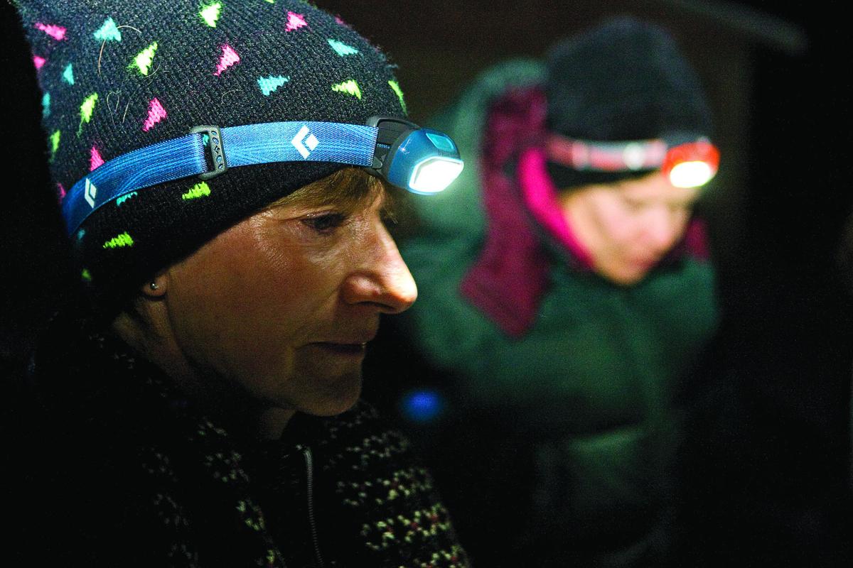 Snowshoeing by Moonlight in Lamoille Canyon [gallery]