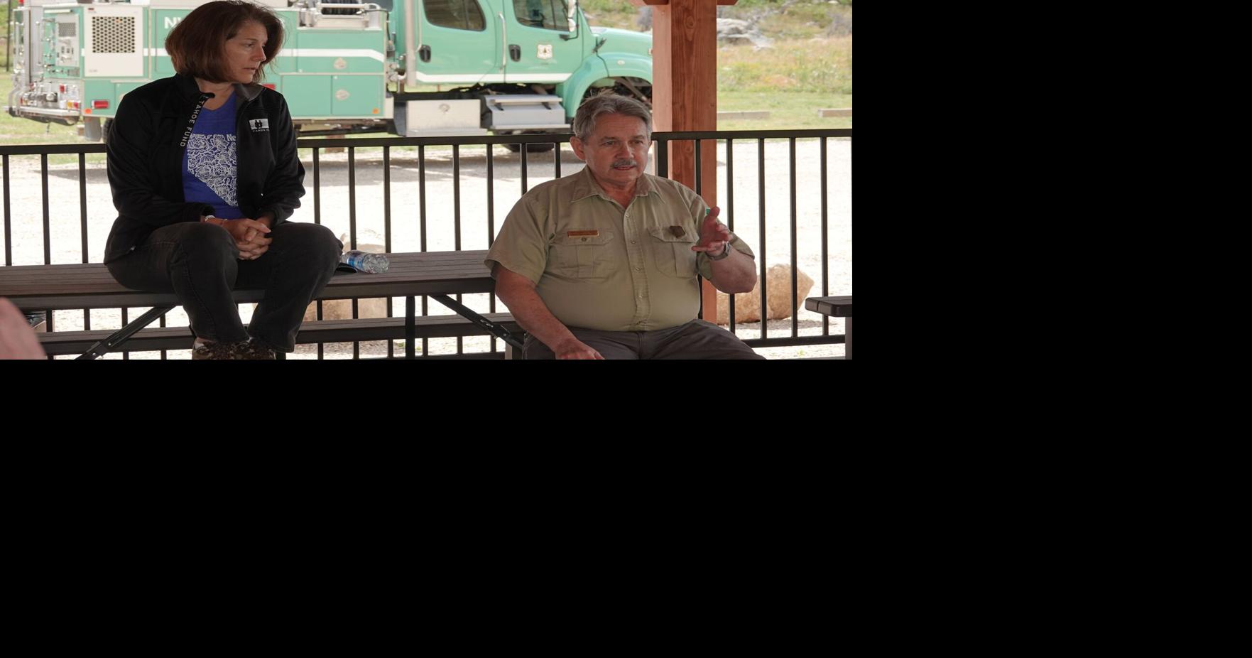 Cortez Masto visits Lamoille Canyon 5 years after major fire