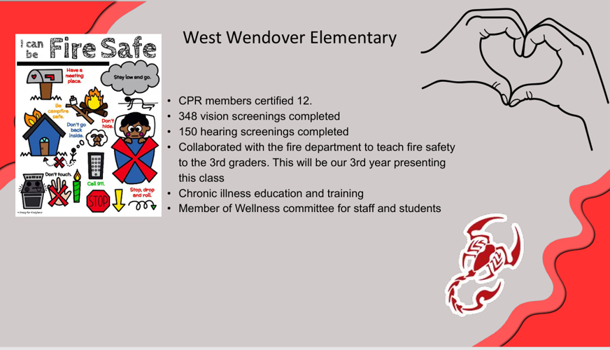 School nurses keep busy across county this year