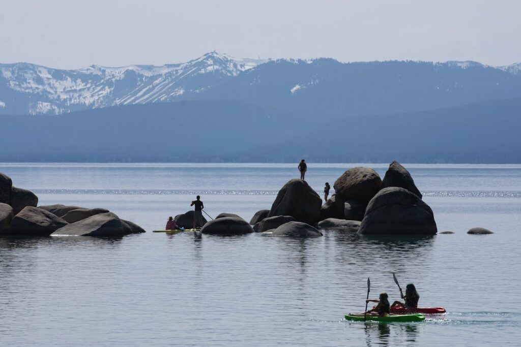 Officials grapple with crowding at Tahoe’s Sand Harbor park