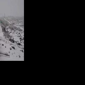 Blowing snow, cold in Elko area