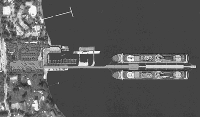 Concept drawing shows DOT, Marine Atlantic sign ferry terminal lease ...