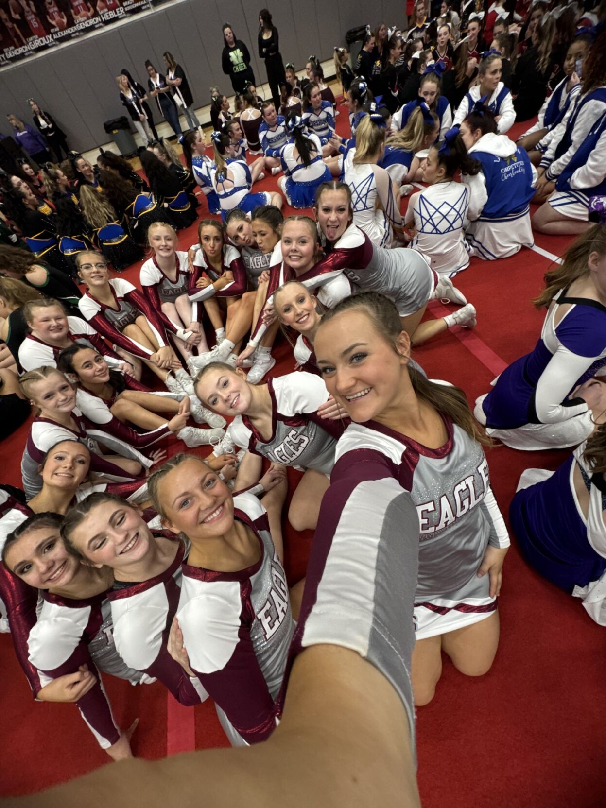 Ellsworth cheerleading squad wins fourth straight regional title ...