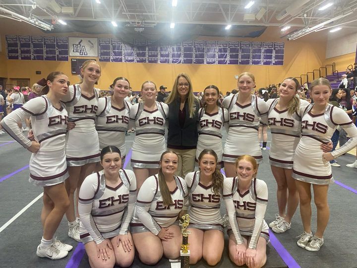 High school roundup: Ellsworth cheerleading squad wins Game Day ...
