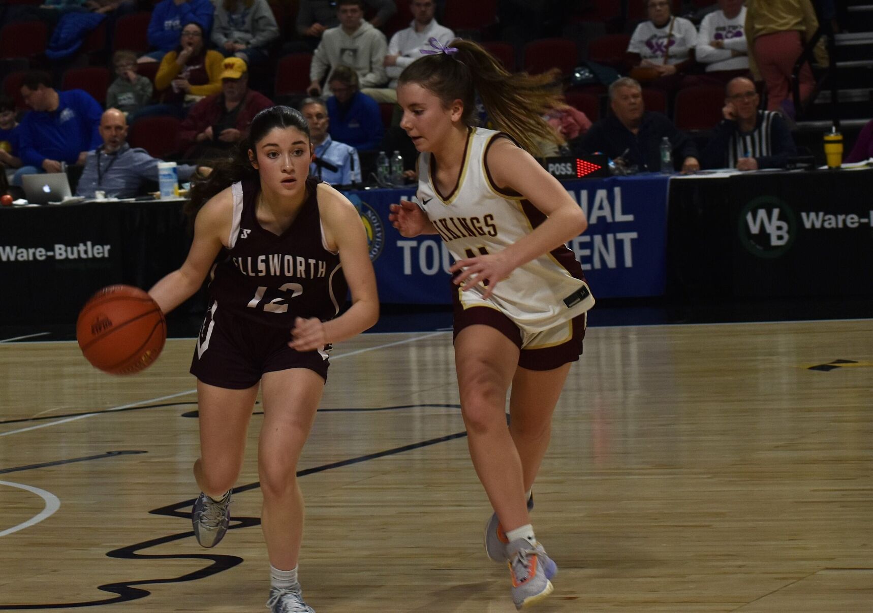 Girls' basketball: Ellsworth falls to Caribou in well-played Class B ...