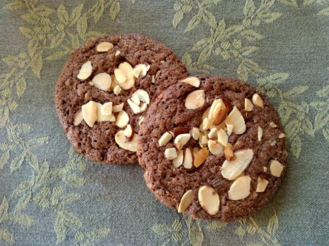Tasty treat: Chocolate almond sugar cookies make a nice holiday gift ...