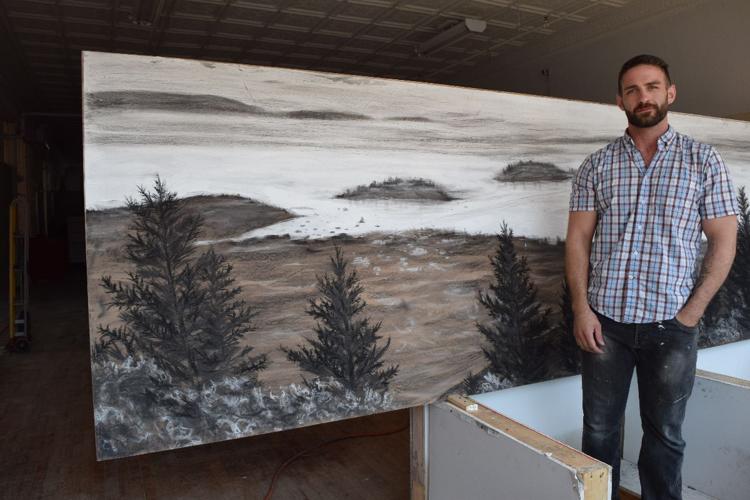 Chris Sarro’s art is front and center in downtown Ellsworth | Arts ...