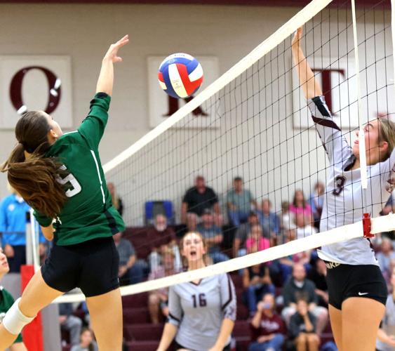 Ellsworth volleyball team sweeps MDI for first win over Trojans in five ...