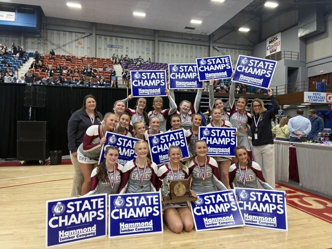 The dynasty continues! Ellsworth cheerleading squad soars to fourth ...